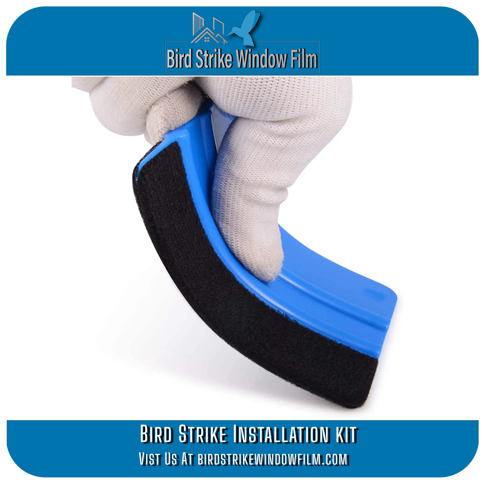Bird Strike Window Film Install Kit